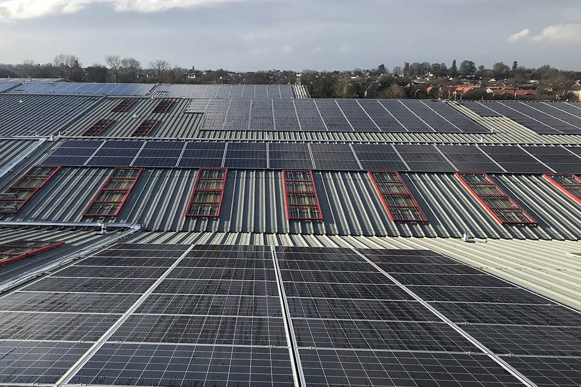 Metal Roof Light Covers Safe access adjacent to and around skylights